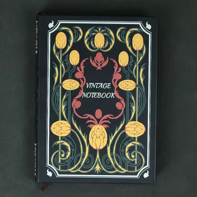 Black paper inner pages blank black cardboard diar... – Grandado