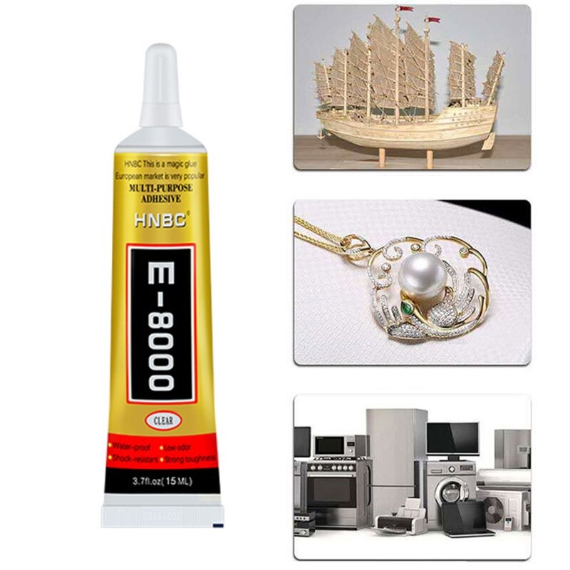 E8000 Glue Mobile Phone Screen Adhesive Clear Liqu... – Grandado