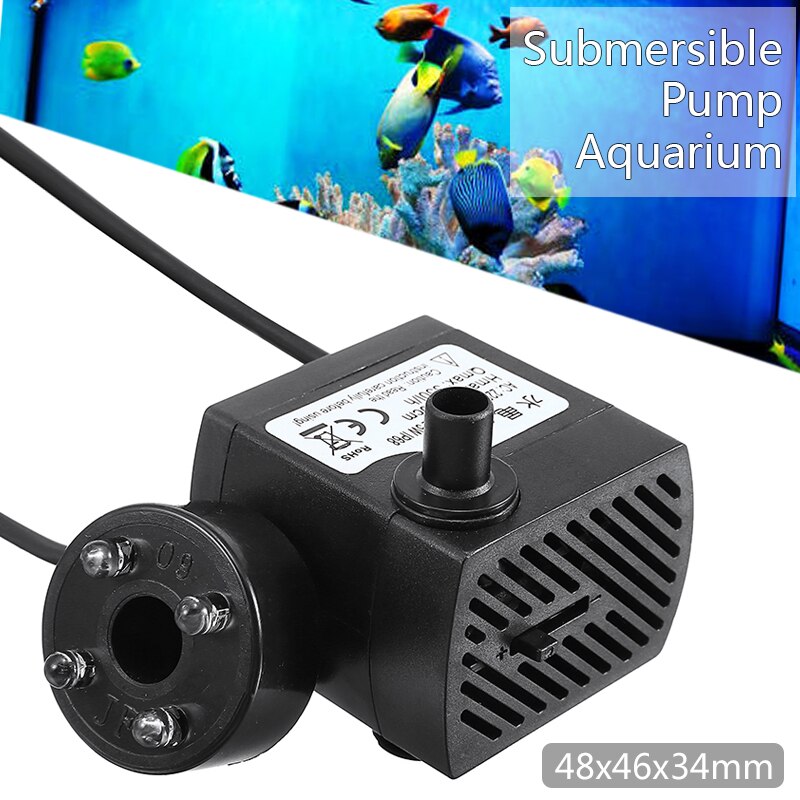 Mini Submersible Fish Tank Water Circulation Pump ... – Vicedeal
