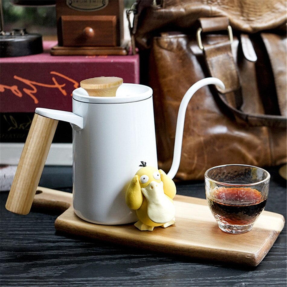 VOGVIGO Ceramic Coffee Pot Gooseneck Pot Manual En... – Grandado