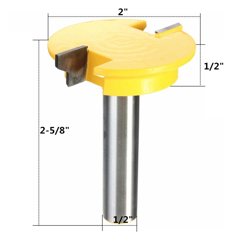 Drawer Front Joint Router Bit - Reversible - 1/2&q... – Grandado