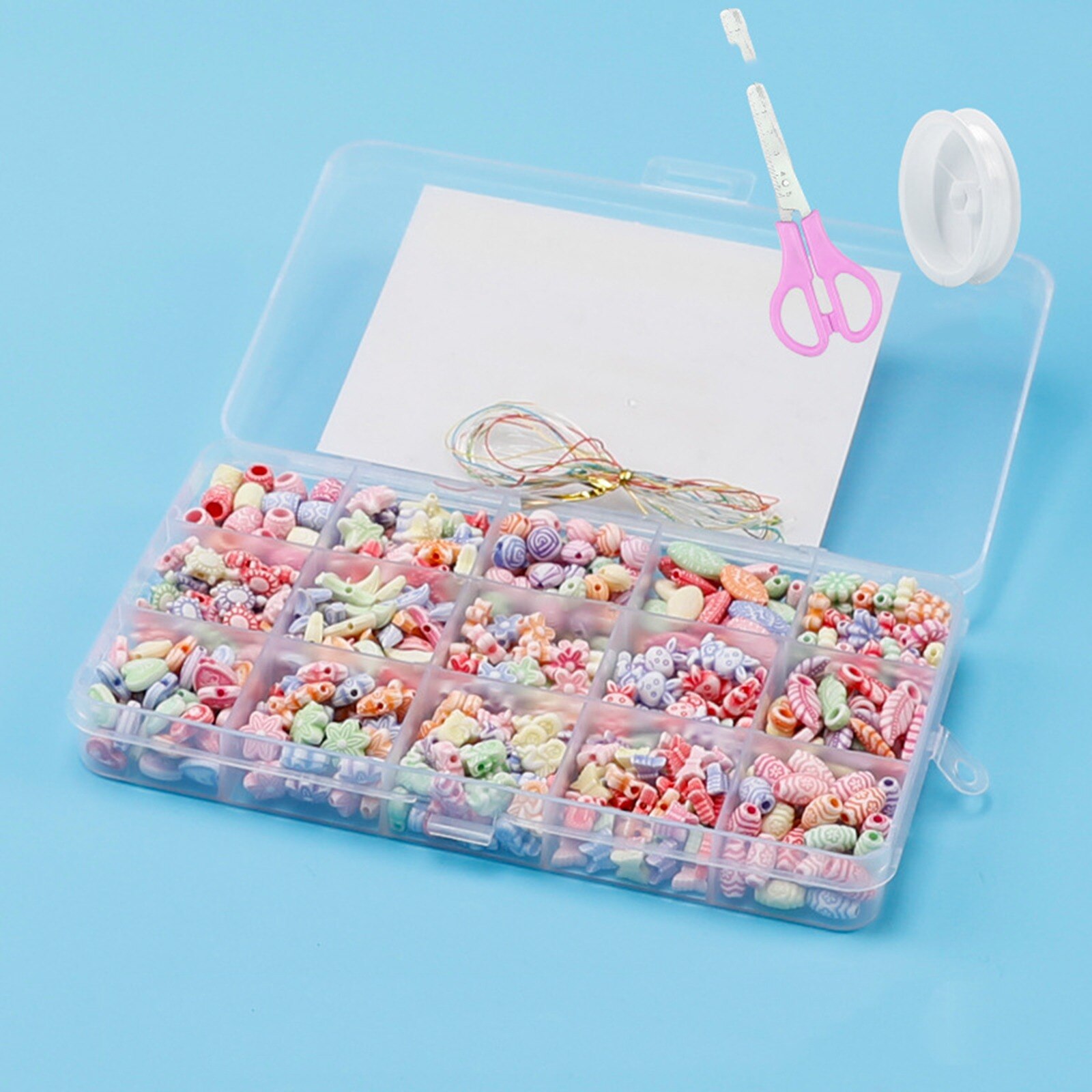 1 Set Acrylic DIY Handmade Beaded Kits For Girls B... – Grandado