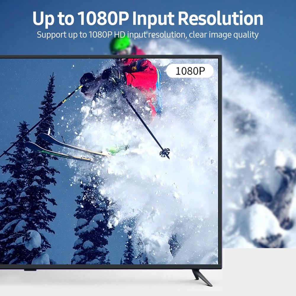 HD to AV+S-Video Converter HD Video Converter Adap... – Vicedeal