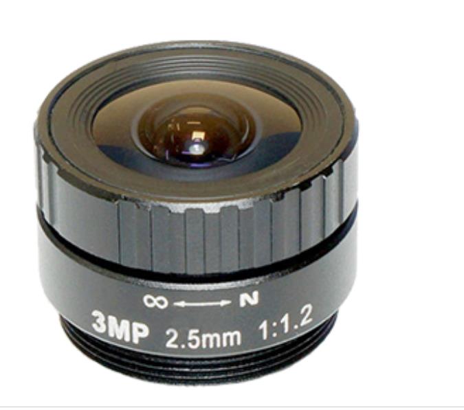 2.5mm 1/2.7" 3.0 Megapixel Mono-focal Fixed F... – Vicedeal