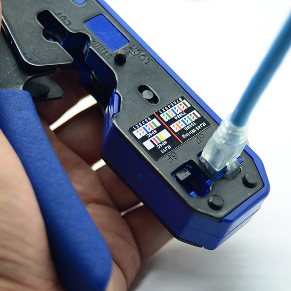 RJ45 Krimptang Tang Netwerk Crimper RJ11 RJ12 Stri... – Grandado