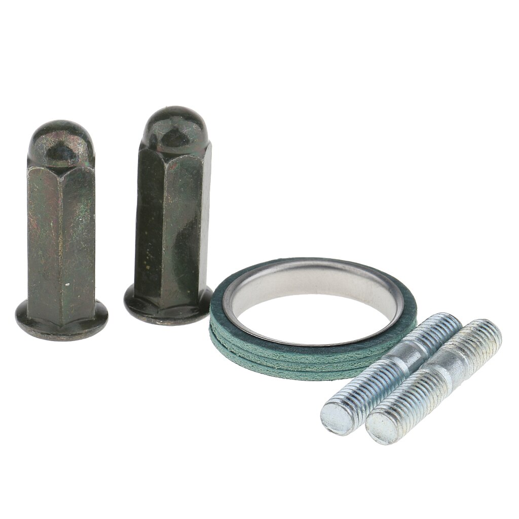 4xExhaust Studs Nuts Copper Gasket Kit for GY6 50c... – Grandado