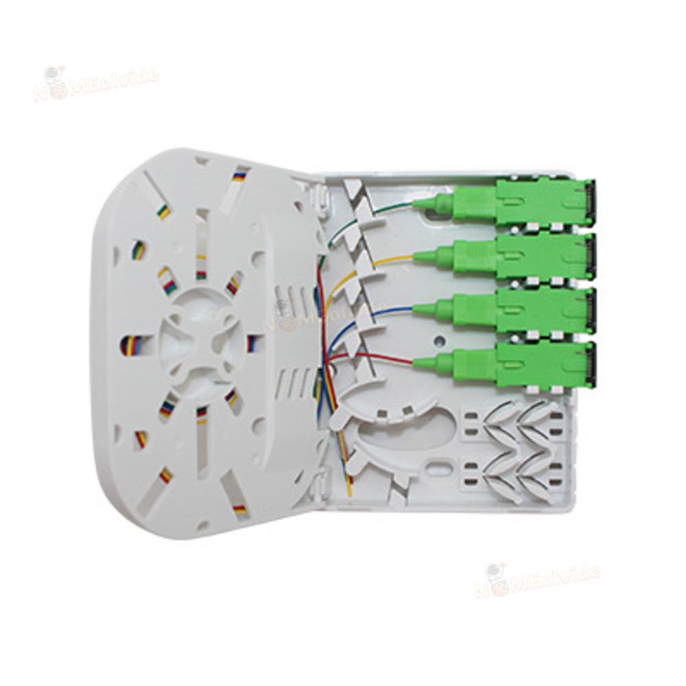5pcs Optical Fiber Panel Box 4 Ports Core FTTH Opt... – Grandado