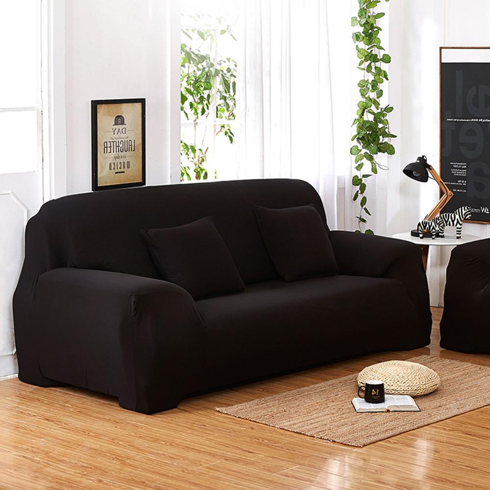 Stretch Sofa Cover Elastic Polyester Slipcovers Co... – Grandado