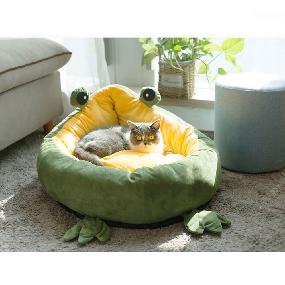 Pet Bed for Cats Winter Cat Bed House Kitten Cat B... – Vicedeal