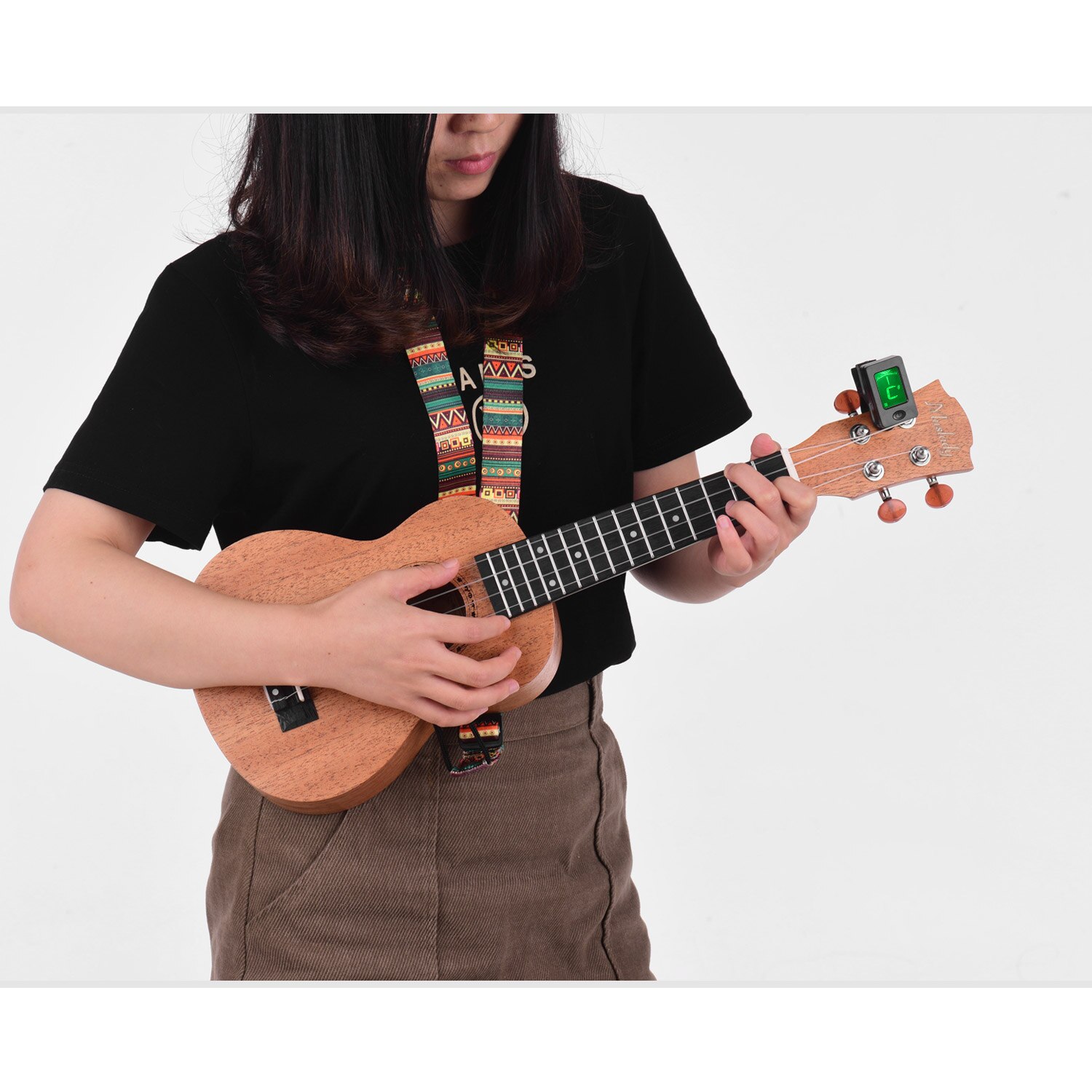 Muslady 21 Inch Ukulele Ukelele Soprano Mahogany W... – Grandado