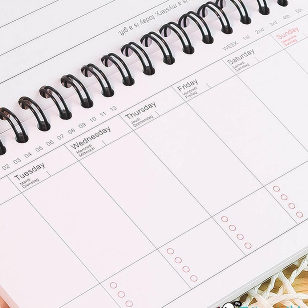 Cute Daily Planner Weekly Day Plan Time Organizer ... – Vicedeal