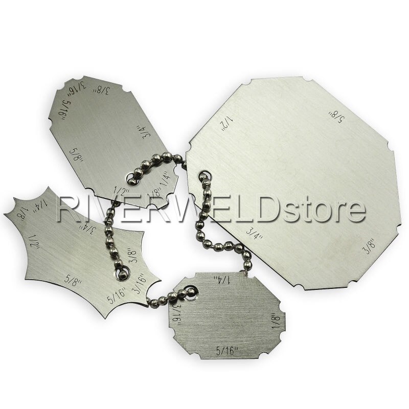 Stainless Steel Welding Gauge Four-piece Weld Gage... – Vicedeal