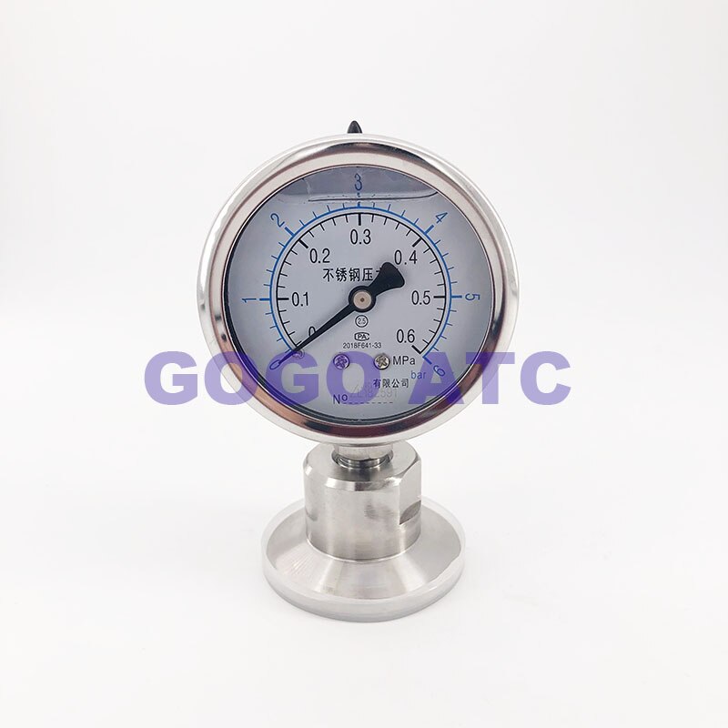 Sanitary stainless steel 304 YTP60BF Diaphragm pre... – Grandado