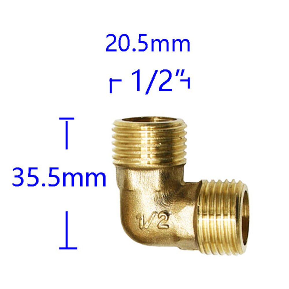 Messing 1 "3/4" Om 1/2 "Naar 1/4&qu... – Vicedeal