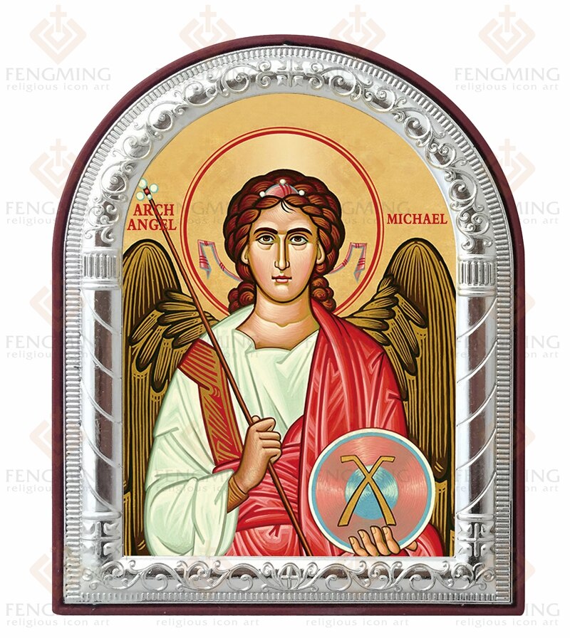 Byzantine Orthodox Icon Archangel Michael Photo Fr... – Grandado