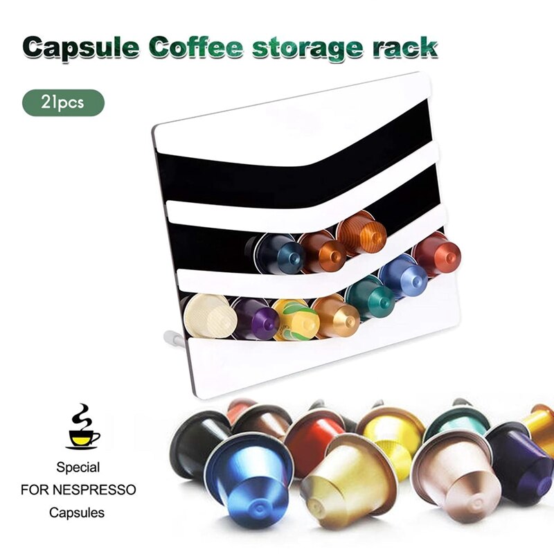 Acrylic Coffee Pods Holder for Nespresso Coffee Ca... – Vicedeal