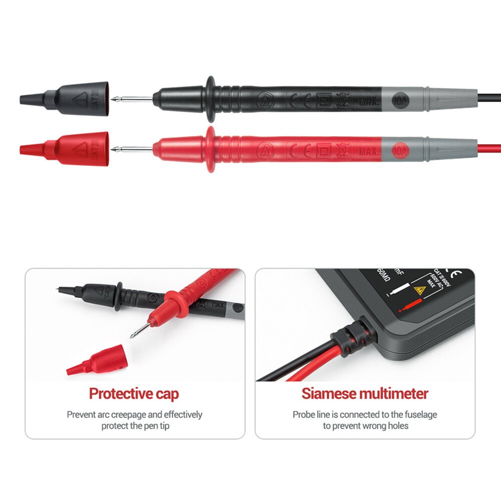 618C Digitale Multimeter Smart Touch Screen Direct Current Analoge Bar ...