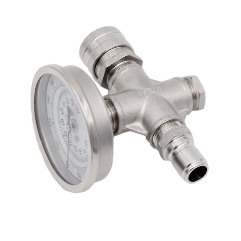 In-Line Thermometer Met Roestvrij Quick Disconnect... – Vicedeal