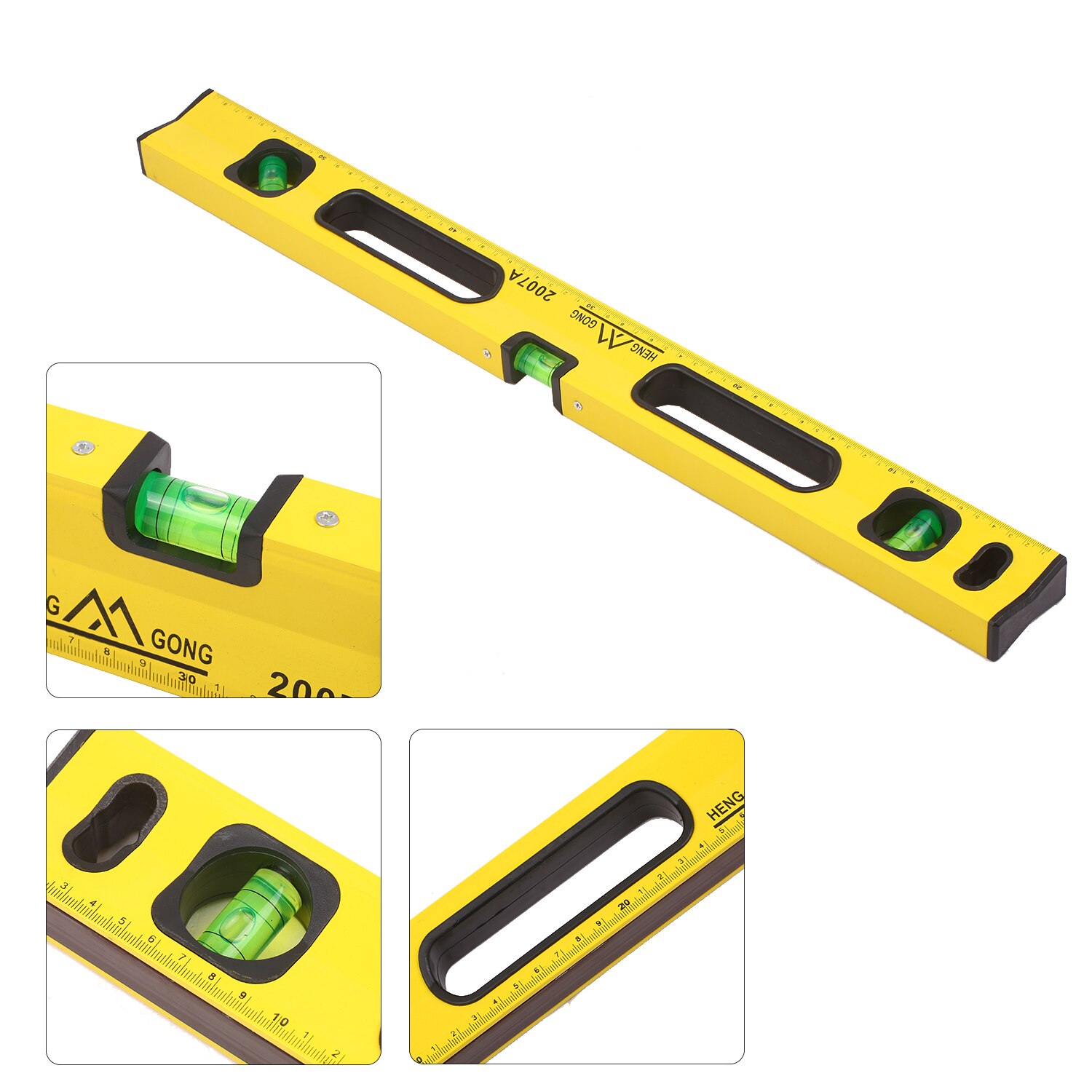 60cm vattenpass i aluminiumlegering stark magnetis... – Grandado