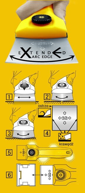 MADE IN JAPAN OLFA 1 3/4" Multi-Edge Scraper ... – Grandado