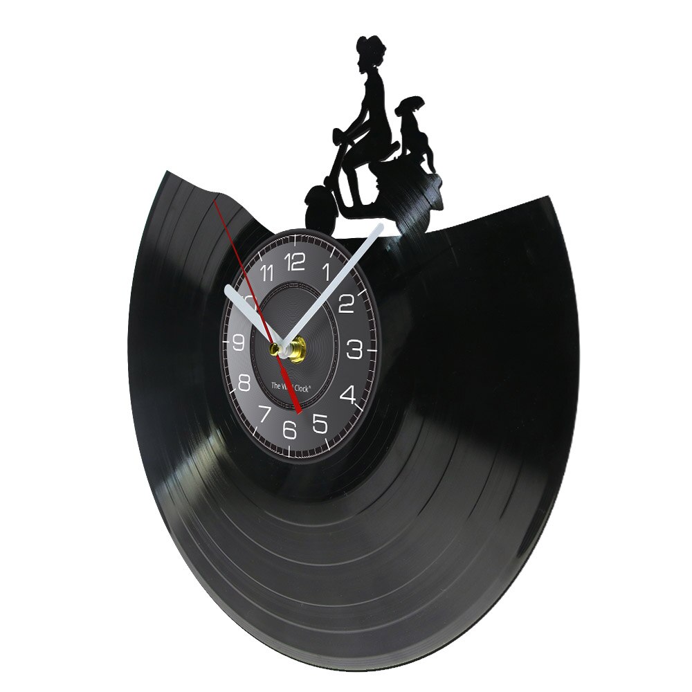 Transportation Wall Art Scooter Wall Clock Vintage... – Grandado