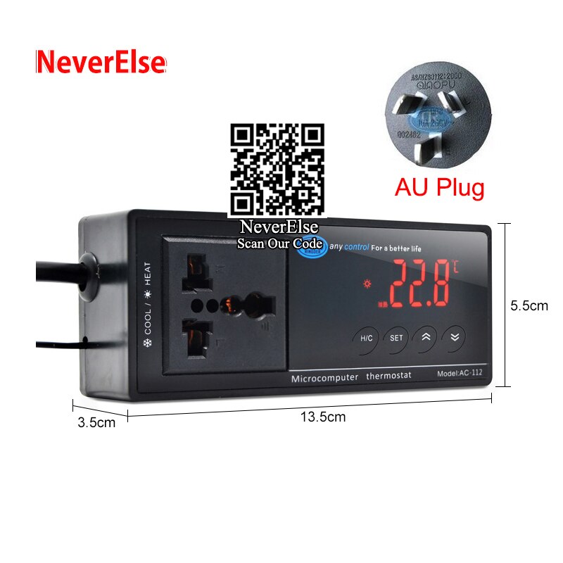 110v 220v Intelligente Digitale Thermostat Tempera... – Grandado