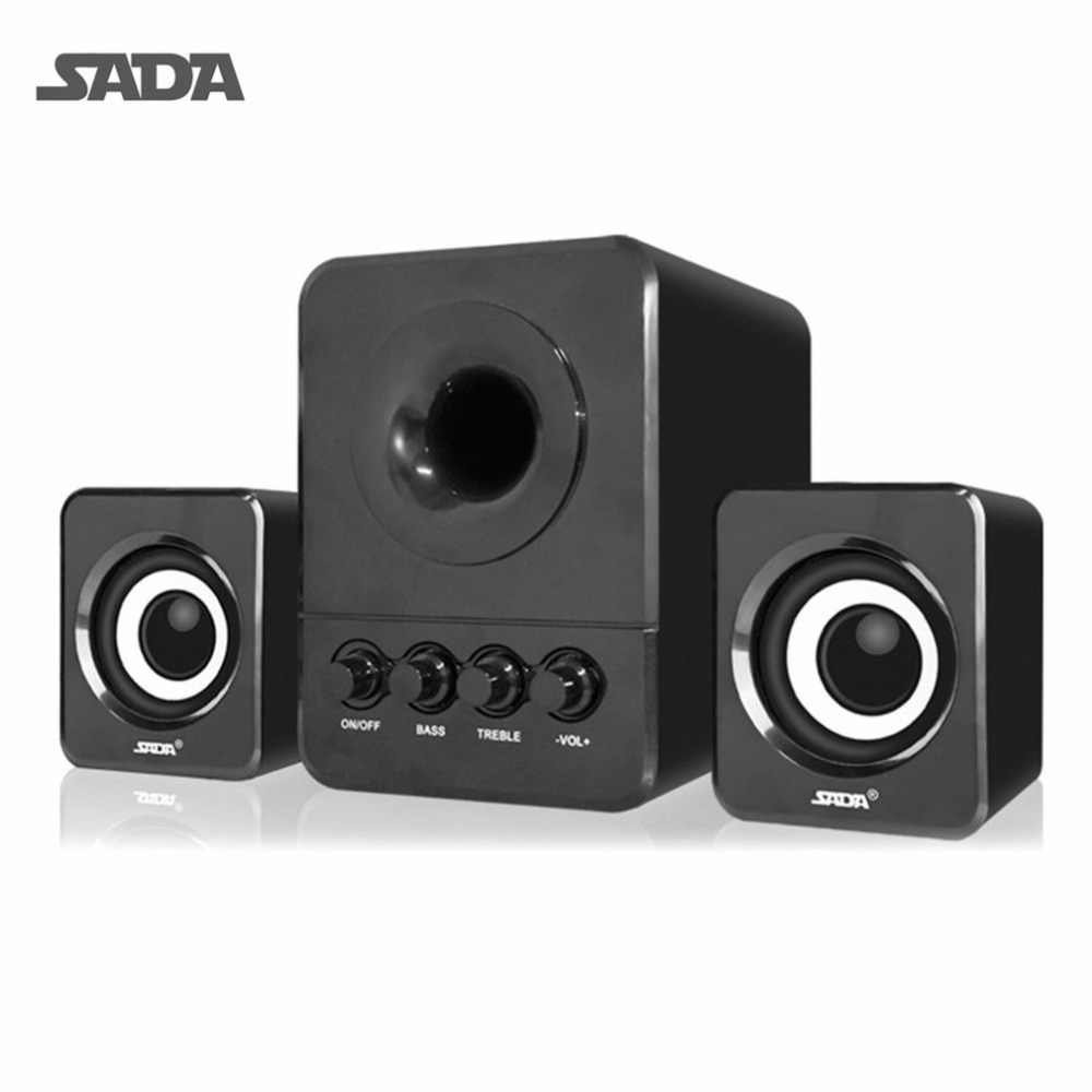 SADA Wired Mini USB Super Bass Subwoofer Speaker 2... – Vicedeal
