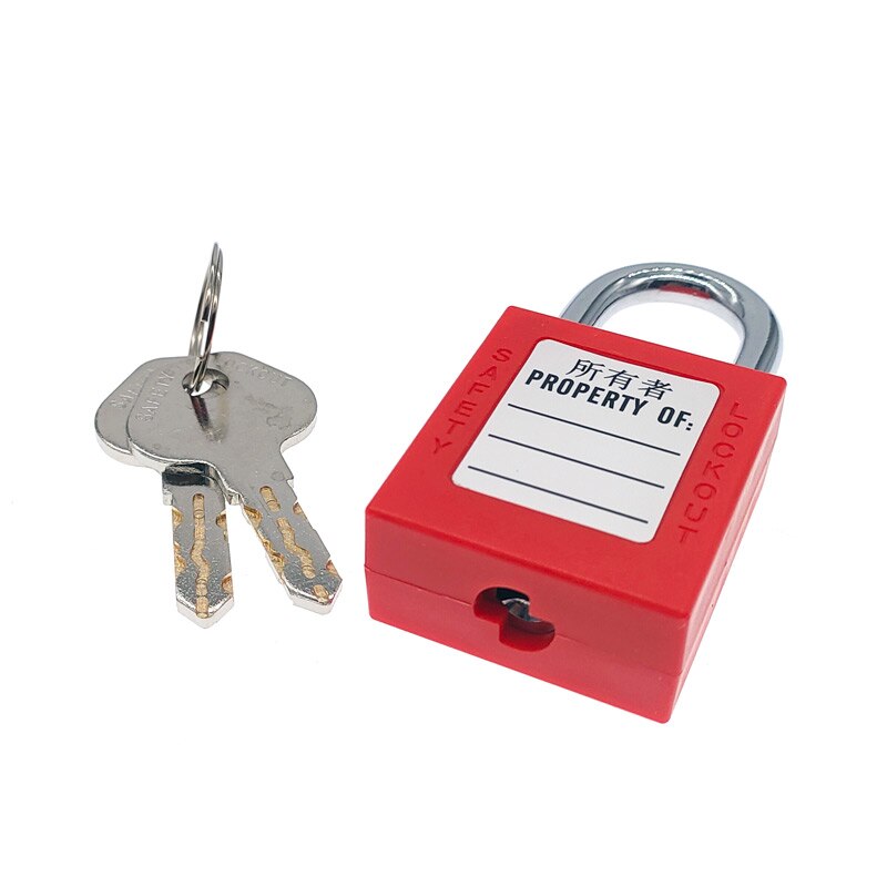 Industrial safety padlock 25mm hanging metal lock ... – Vicedeal