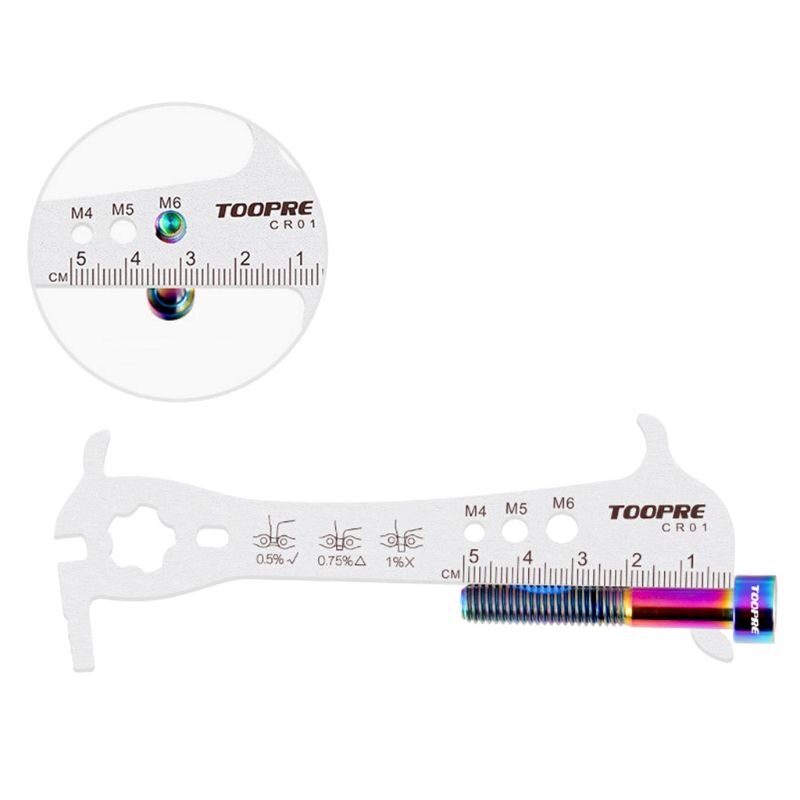 6 in 1 Mountain Bike Chain Length Checker Stainles... – Grandado