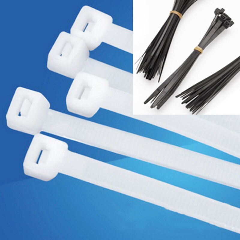 8*400mm self-locking cable tie nylon cable tie pla... – Vicedeal