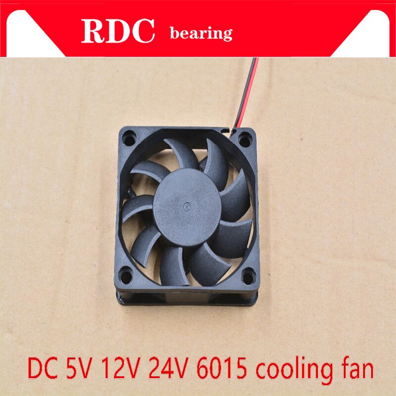 1 stks 3d printer fan 6015 2 pins 60mm 60x60x15mm ... – Grandado