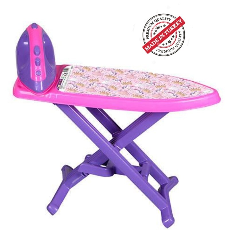 Iron Toy Set Ironing Board Table Iron Plastic Toy ... – Grandado