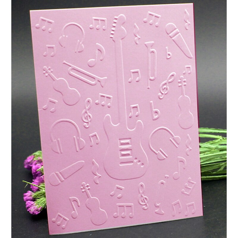 Music Note Guitar Plastic Template Craft Card Maki... – Vicedeal