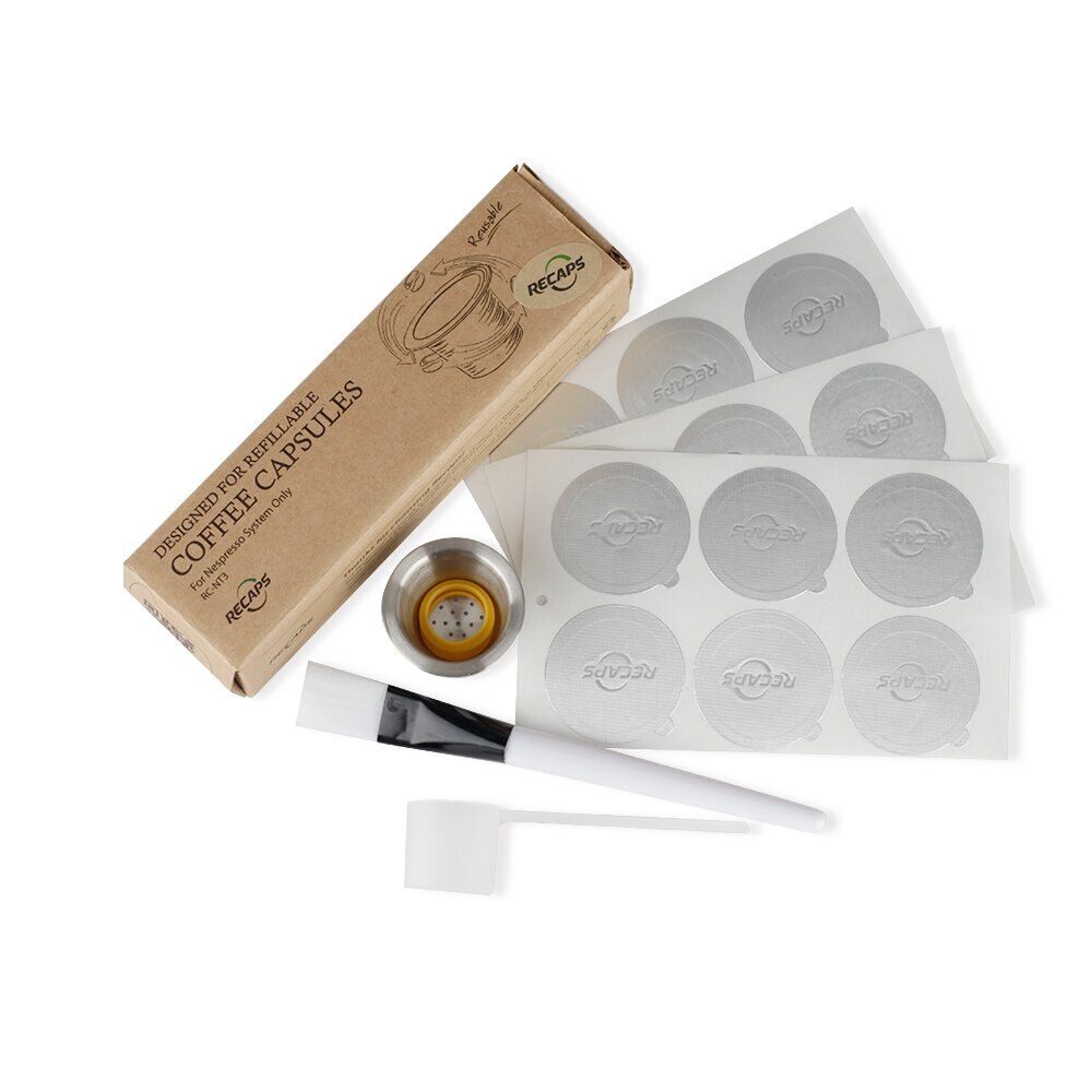 RECAPS Refillable Reusable Stainless Steel Refill ... – Grandado