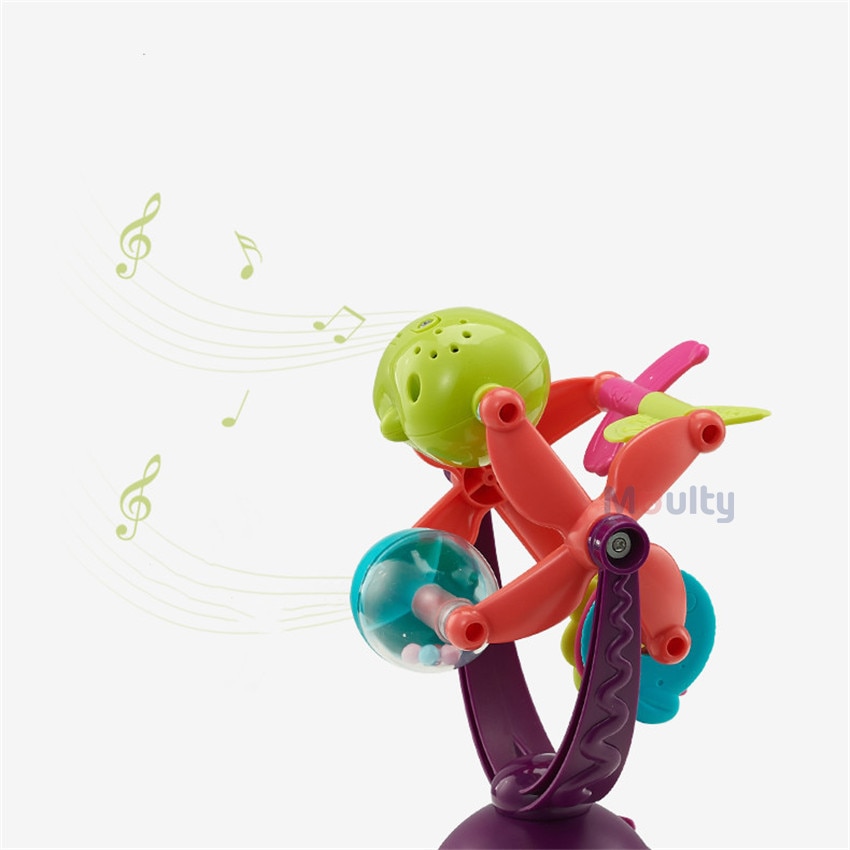 Moulty Musical Spinwheel with Suction Base High Ch... – Grandado