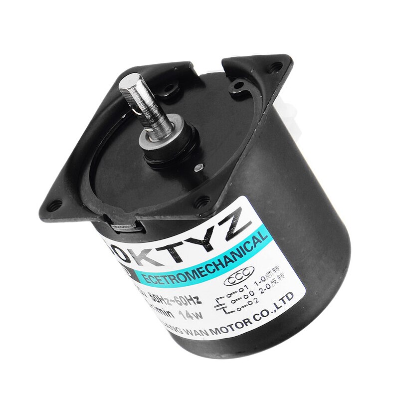 60Ktyz Ac Motor 220V 10Rpm Permanent Magnetic Elec... – Grandado