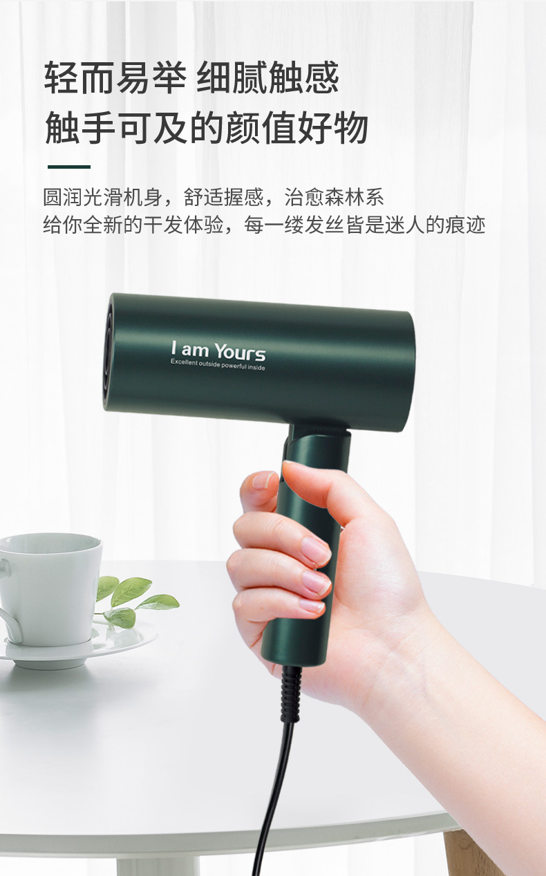 1000W 220V Portable Mini Hair Dryer For Hair Blow ... – Grandado