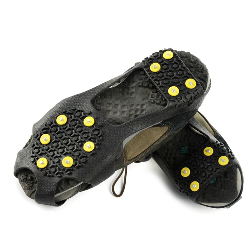 1 Pair 10 Studs Anti-Skid Snow Ice Climbing Shoe S... – Grandado
