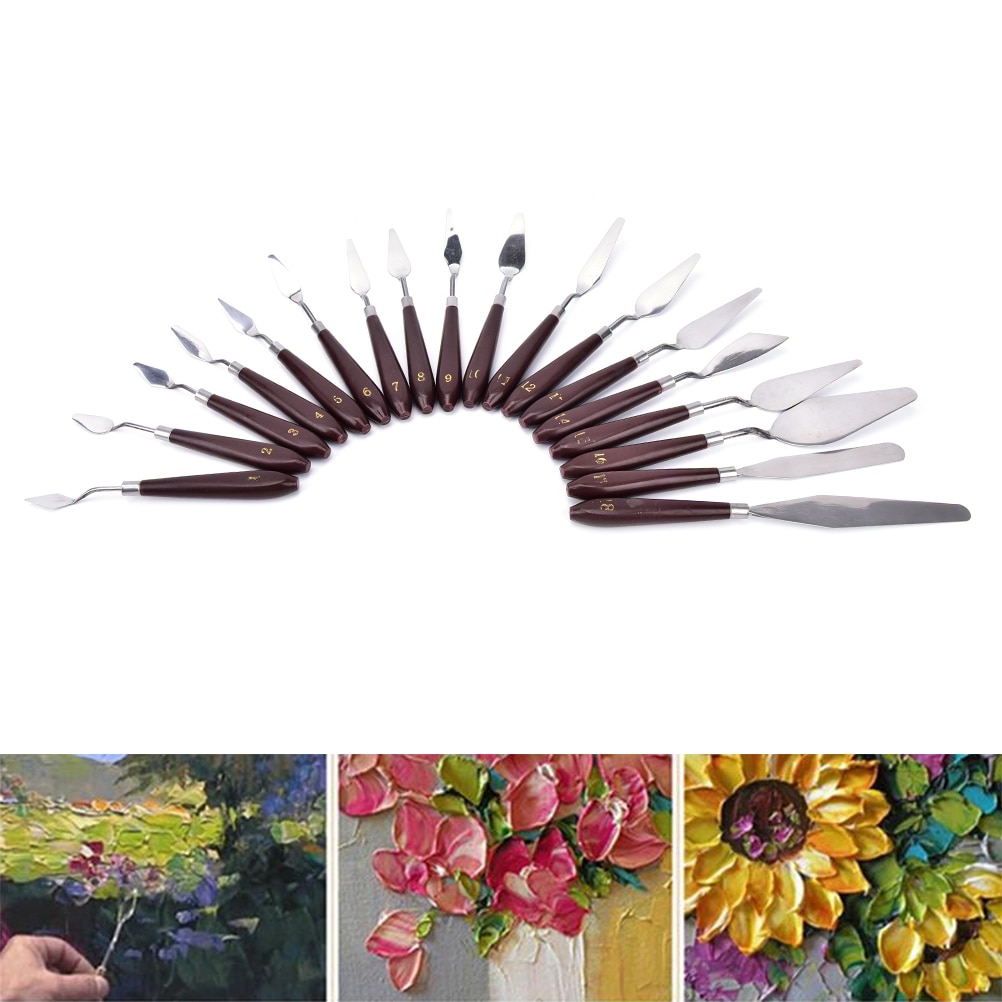 1x Palette Tool Stainless Steel Painting Palette K... – Vicedeal
