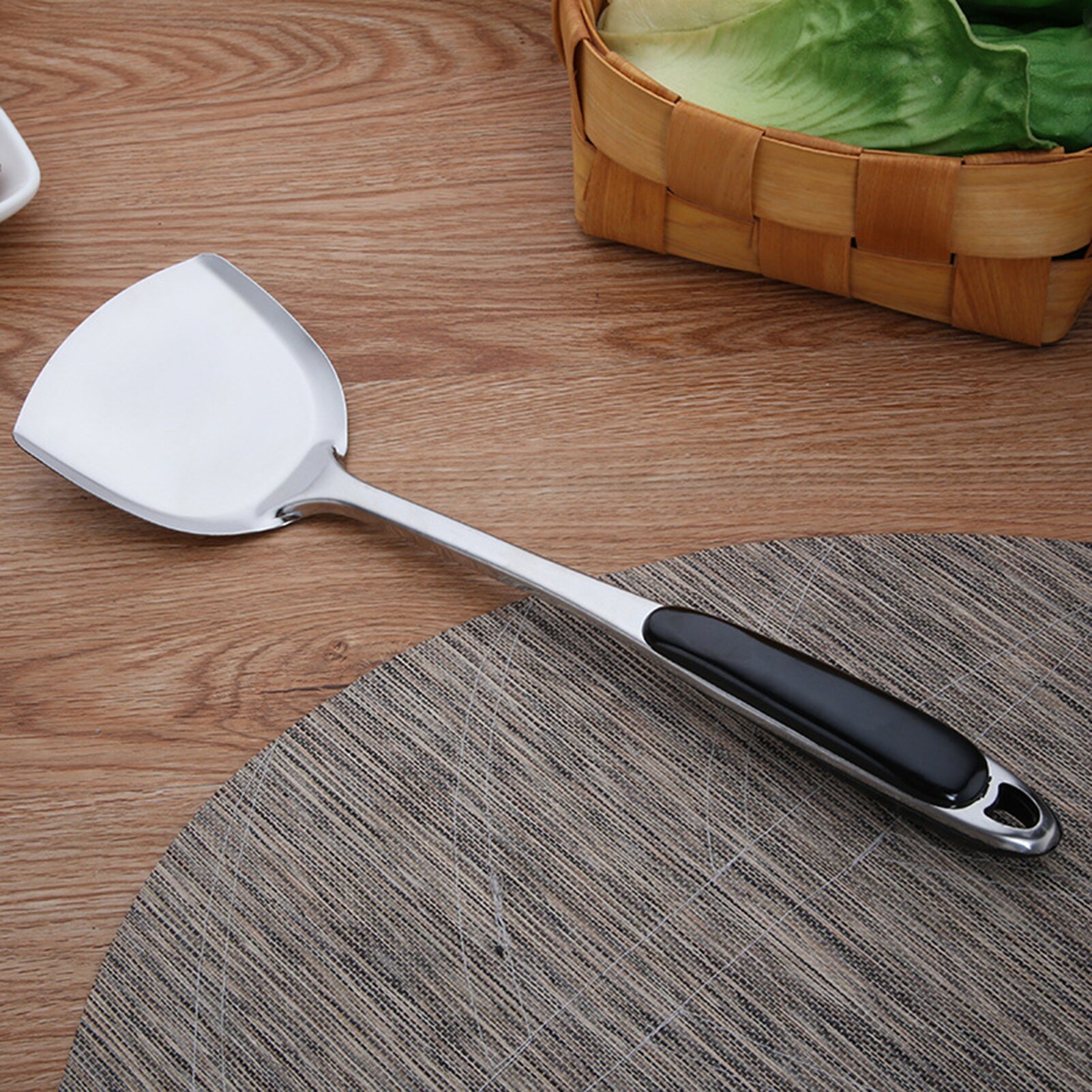 1Pc Kitchenwares Roestvrij Staal Soep Lepel Vergie... – Grandado