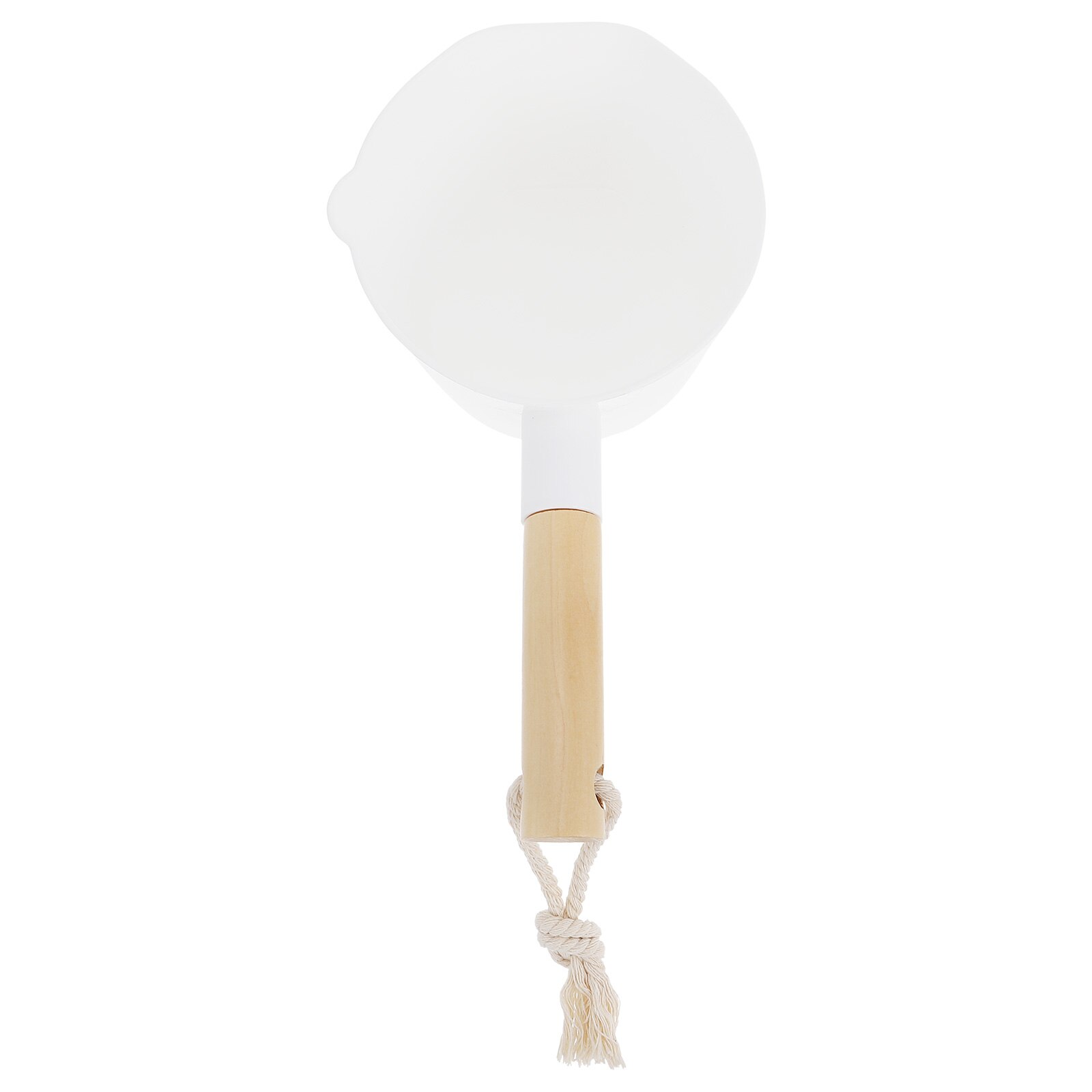 Kitchen Wooden Long Handle Water Ladle Bathroom Ba... – Grandado