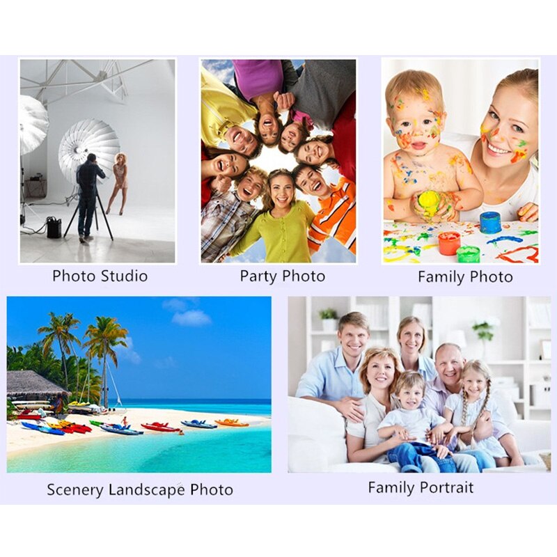 260g 100 Glossy 4R 6 Inch 4x6 Inkjet Printer with ... – Grandado