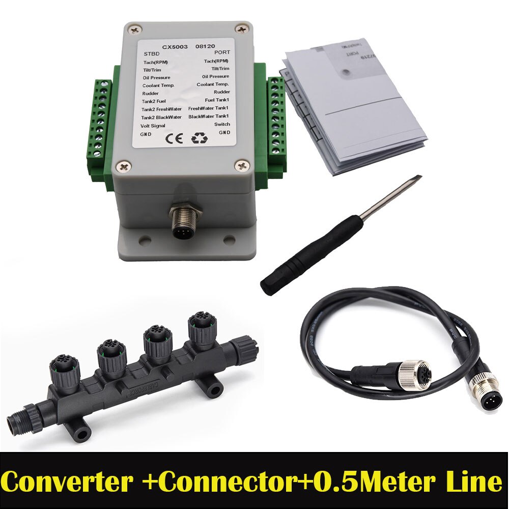 Dual Channel NMEA2000 Converter 0-190 ohm to 18 Se... – Grandado