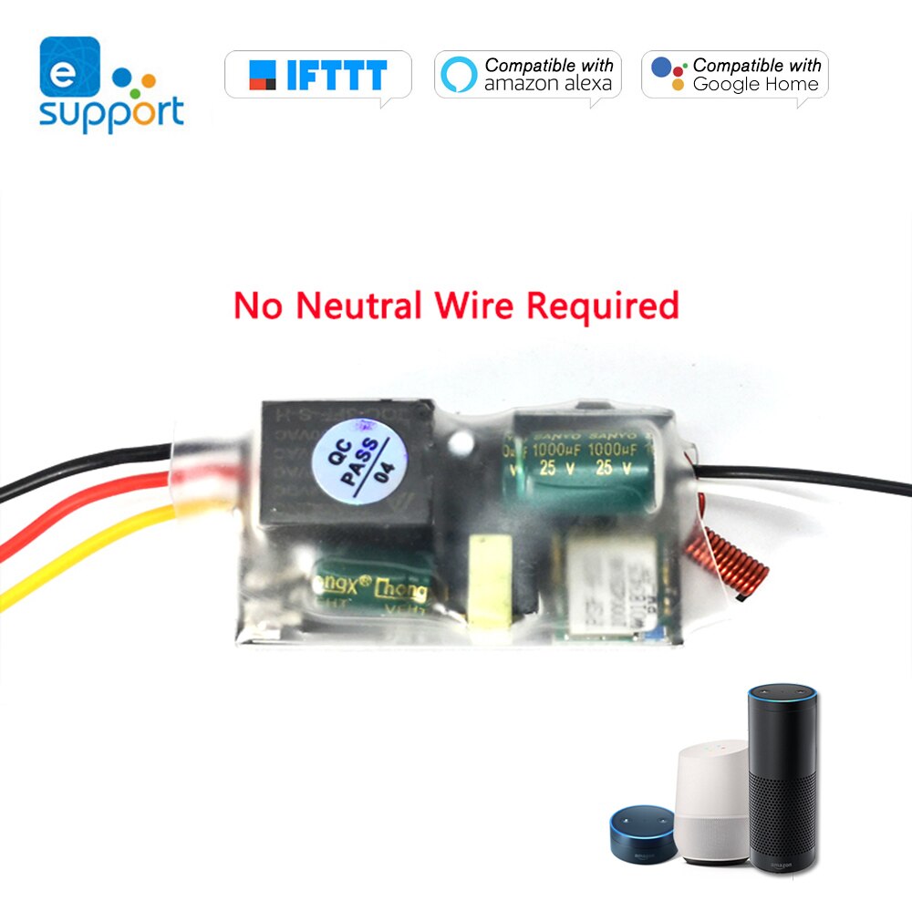 eWelink Single Wire WiFi Switch 433Mhz 2CH WiFi Sw... – Grandado