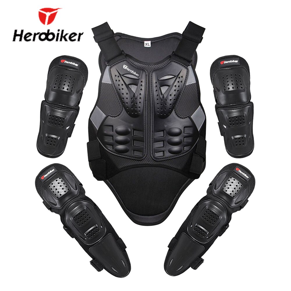 Motorcycle Jakcet Body Armor Motorcycle Elbow & Kn... – Grandado