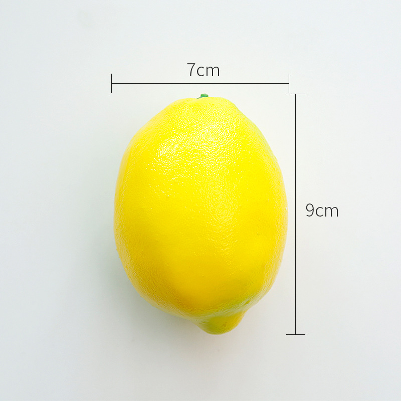 3 pcs Simulation fruit lemon food photography prop... – Grandado