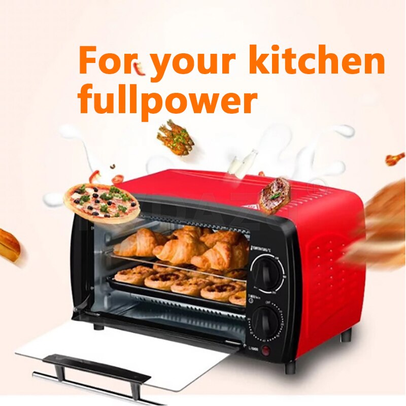 2 Layer 12L Mini Electric Baking Oven Home Pizza O... – Vicedeal
