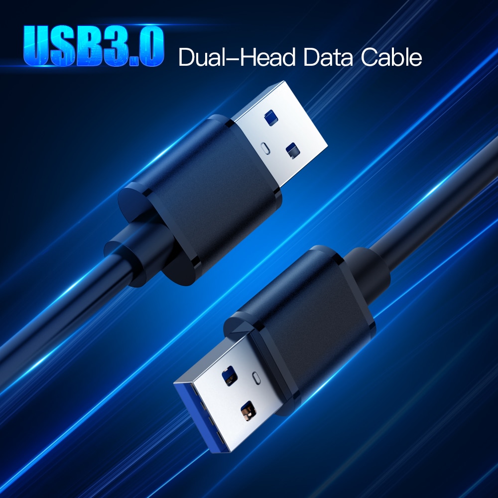 Usb 3.0 forlængerkabel dobbelt type en han til at ... – Vicedeal