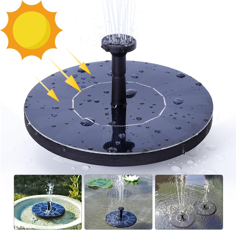 Solar springvand have vand springvand fugl bad poo... – Vicedeal