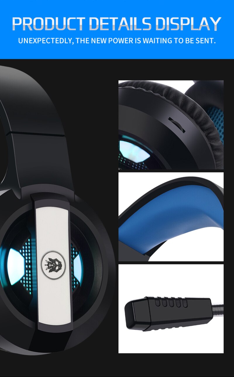 Deep Bass Gaming Earphone Headphone Waterproof Hea... – Grandado